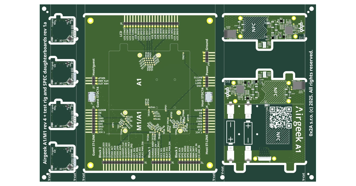 Manually panelizing complex PCBs in KiCAD for use with JLCPCB